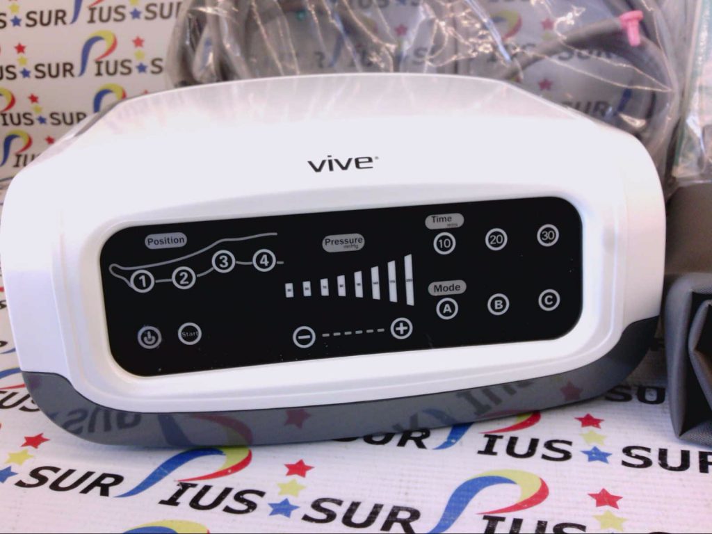 Vive Sequential Leg Compression Device Pump Machine Lymphedema Swelling ...