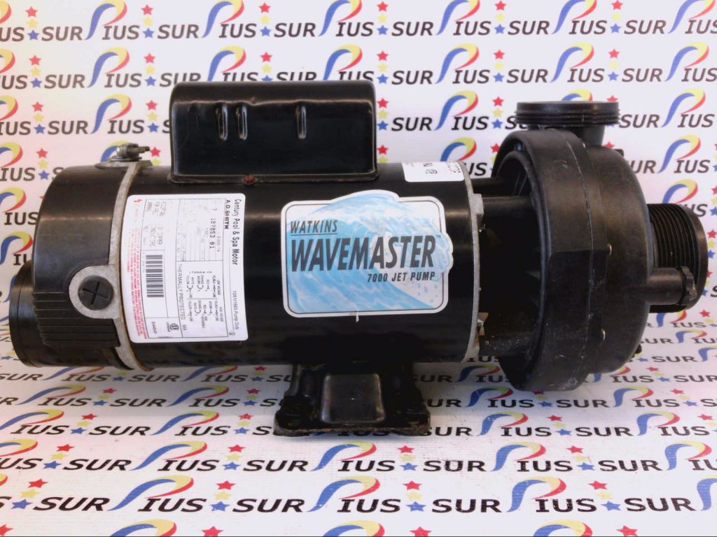 Watkins Wavemaster 7000 Spa Jet Pump 36675 1.65 HP 3450 RPM's - Surpius