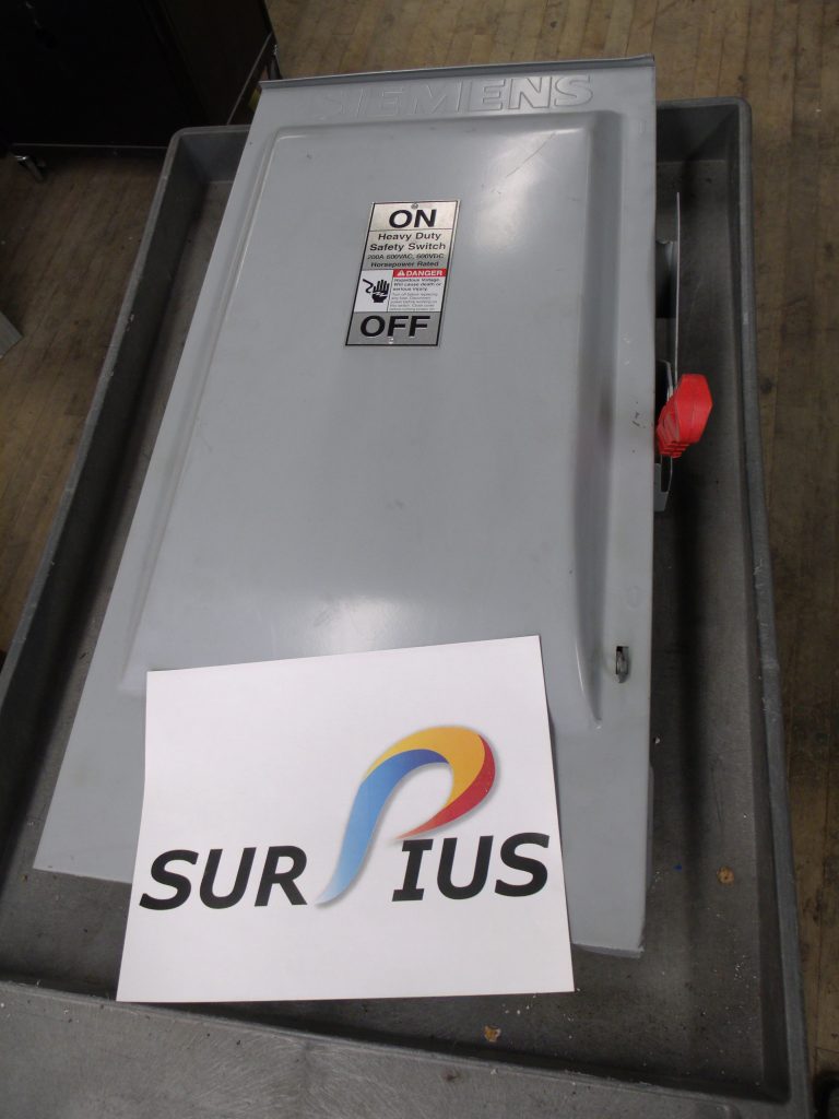 Siemens Fusible Heavy Duty Safety Switch HF364R 600V AC MAX Rainproof ...