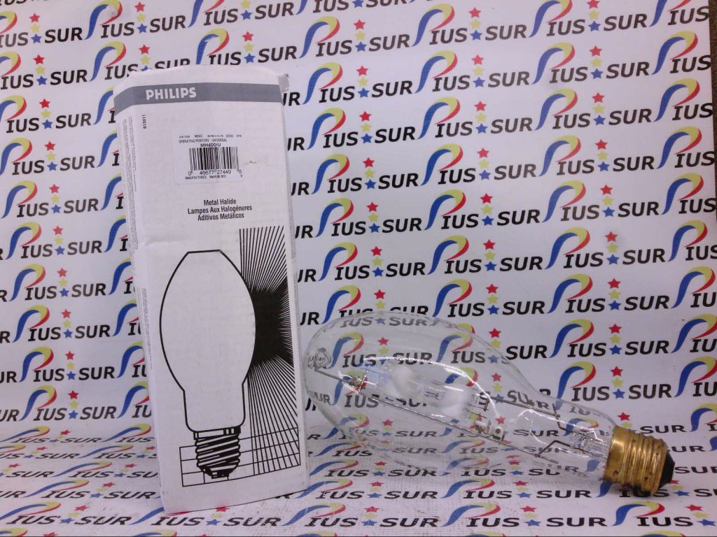 Philips 27449-8 274498 MH400/U ED-37 400W Metal Halide Lamp - Surpius