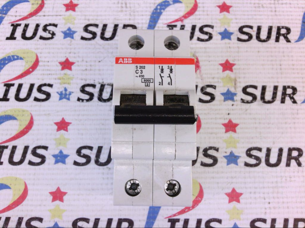 ABB S202-C3 S202 C3 S202C3 Circuit Breaker - Surpius