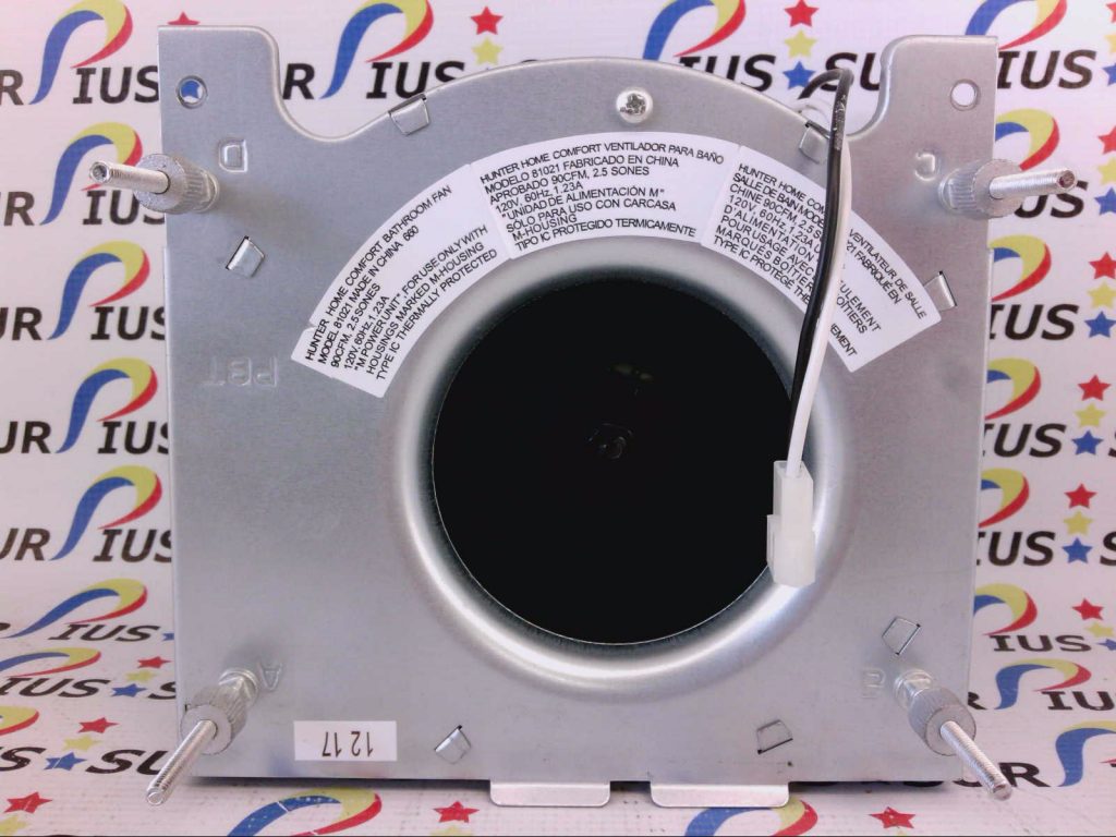 Hunter Blower Motor Fan Assembly 81021 98037-03-000 9803703000 DW-714 ...