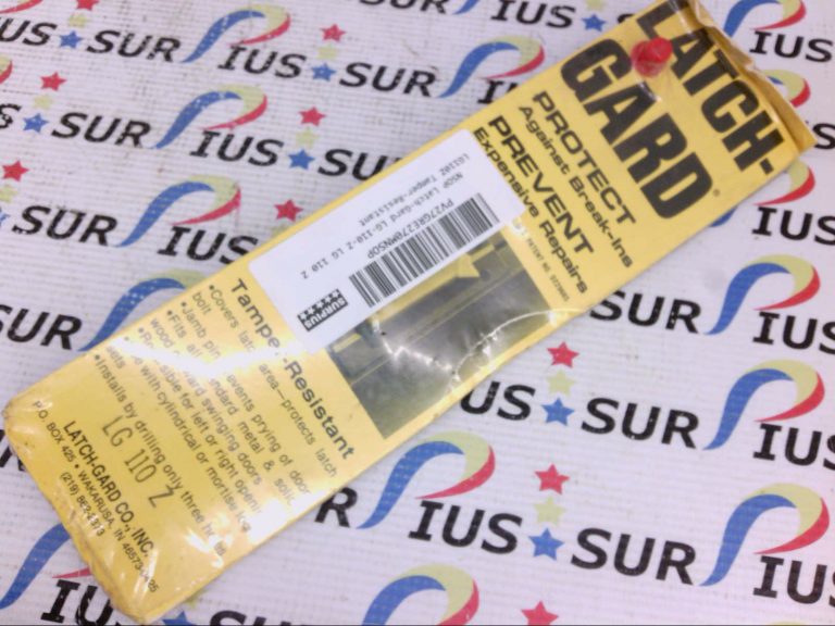 Latch-Gard LG-110-Z LG 110 Z LG110Z Tamper-Resistant - Surpius