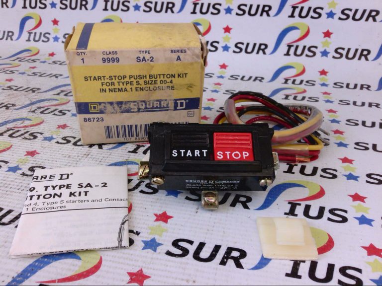 Square D 9999 SA-2 9999SA2 Start-Stop Push Button Kit - Surpius