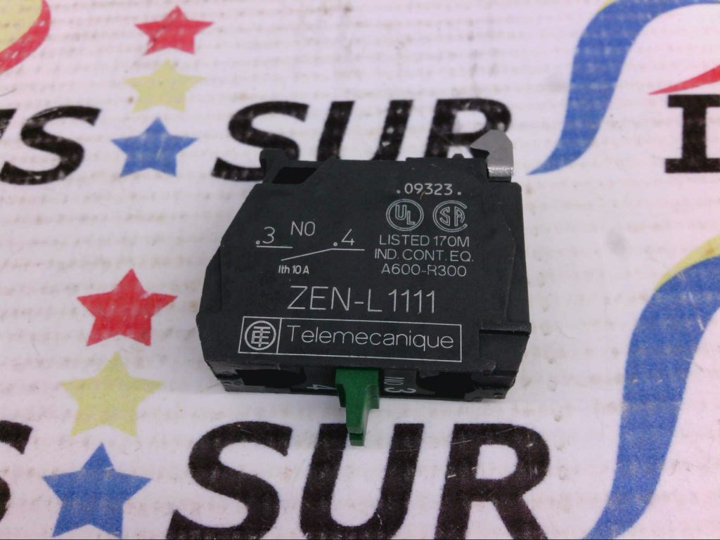 Telemecanique ZEN-L1111 ZENL1111 Contact Block - Surpius