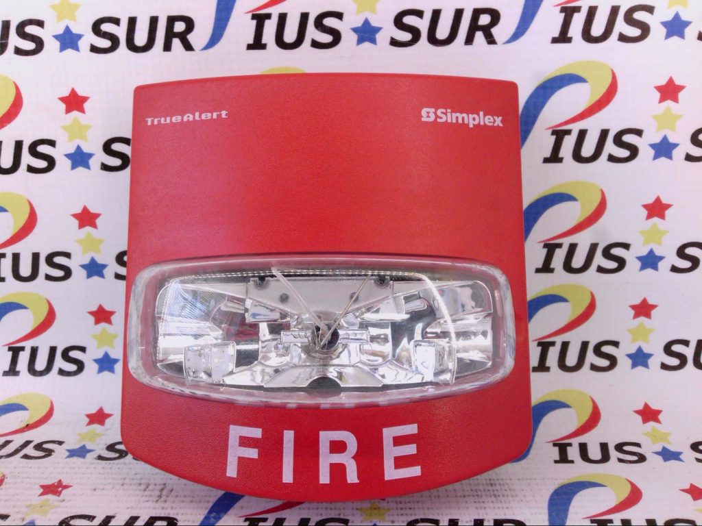 Simplex TrueAlert Fire Alarm and Strobe 24 DC 4906-9101 49069101 - Surpius