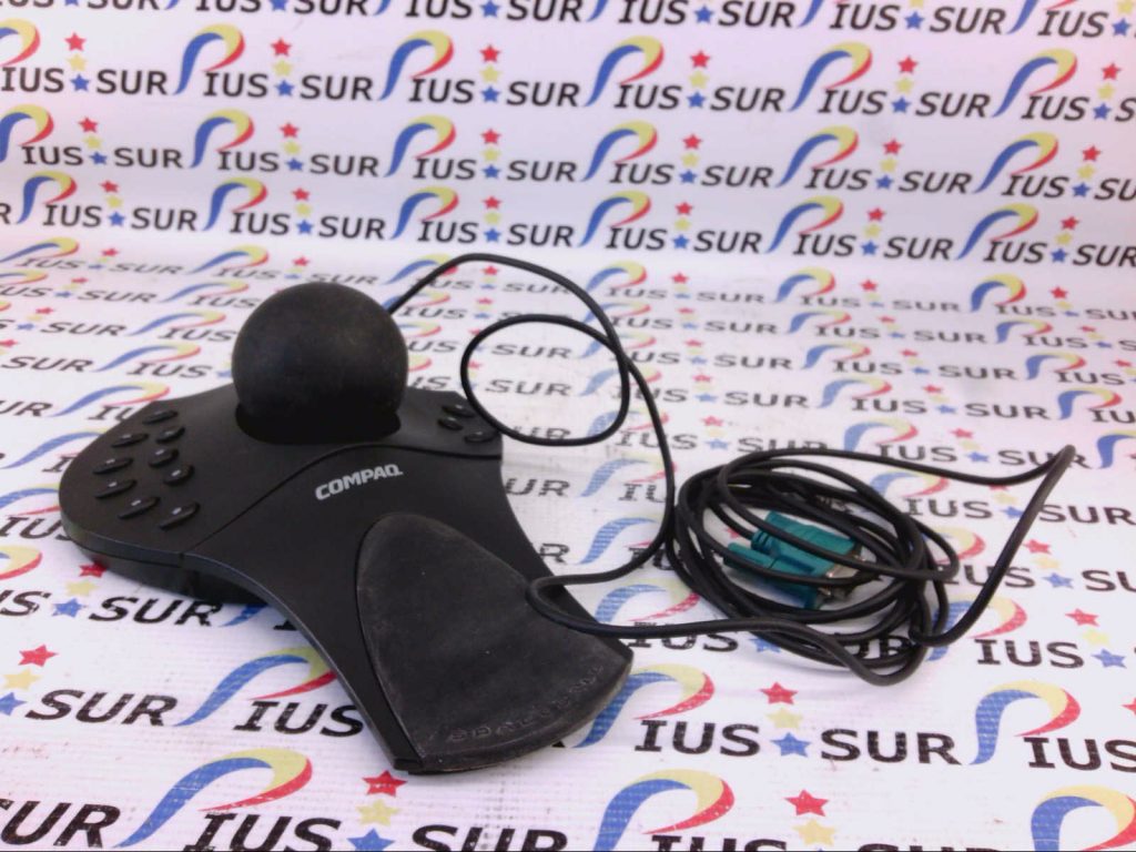 Compaq Spaceball 4000 FLX Serial Mouse 6VDC 10mA With Hand Rest 112137 ...