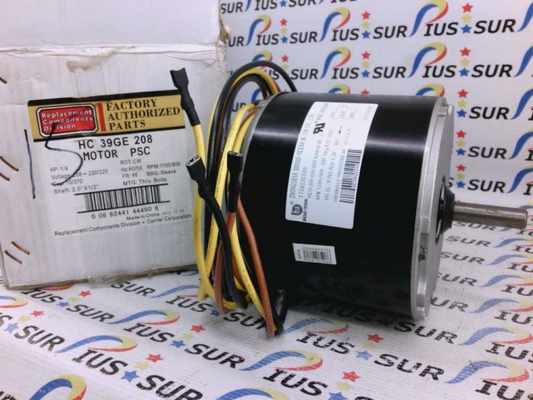 ZHONGSHAN Y7S623C520 1/4HP CW HC39GE208 Condenser Fan Motor - Surpius