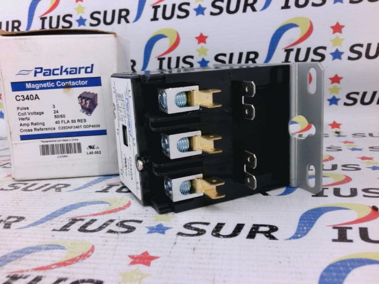 Packard C340A Magnetic Contactor 3 Poles 40A 24V Coil C25DNF340T ...