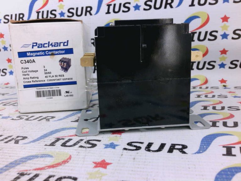 Packard C340A Magnetic Contactor 3 Poles 40A 24V Coil C25DNF340T ...