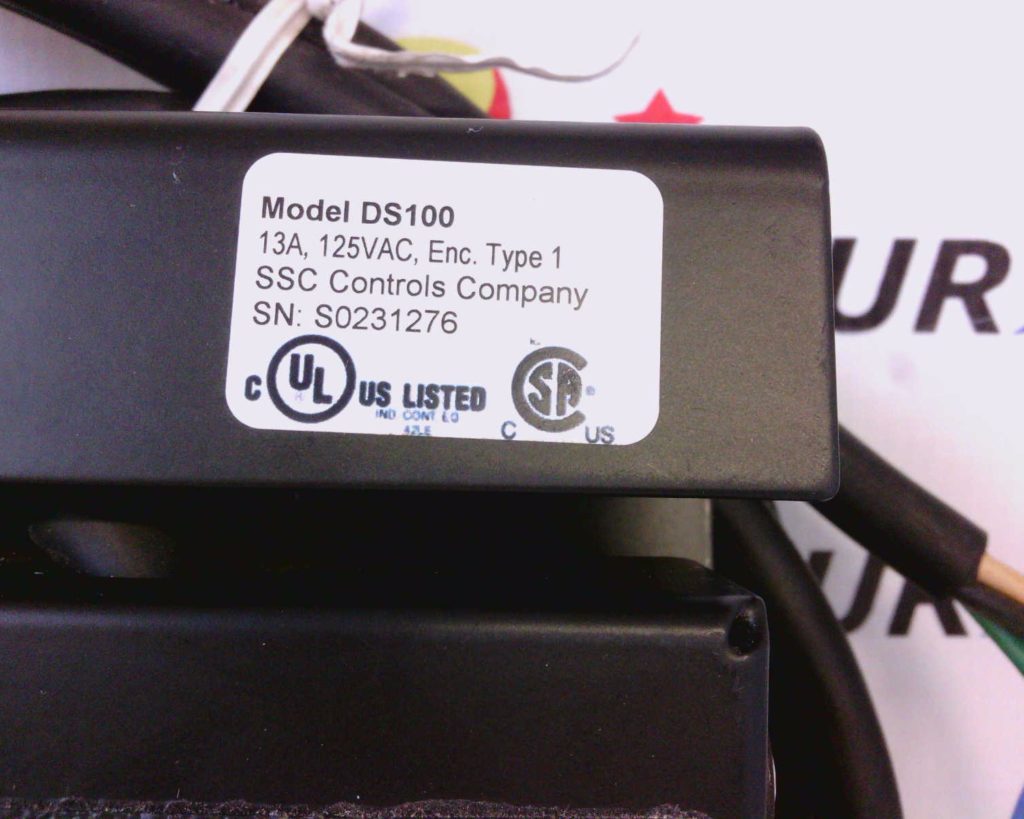 SSC Controls DS100 Dual Pedal Foot Switches 13A 125 VAC Type 1 - Surpius