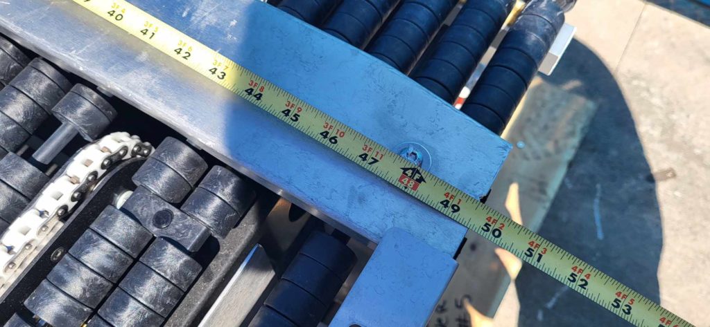 Shuttleworth Slip Torque Conveyor With Pop Up 90 Degree Chain Transfer ...
