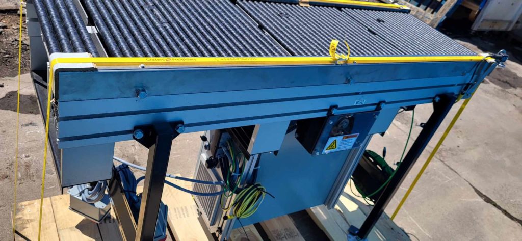 Shuttleworth Slip Torque Conveyor With Pop Up Blade Stops Brakes Driven ...