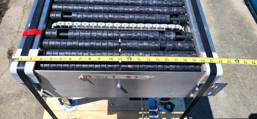 Shuttleworth Slip Torque Conveyor With Pop Up 90 Degree Chain Transfer ...